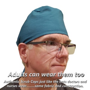 Pink Scrub Cap for Kids, Surgical Caps, Nurse Doctor Hat, Surgeon Cap ...