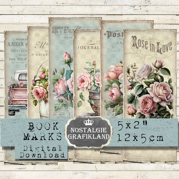 French Bookmarks - Etsy
