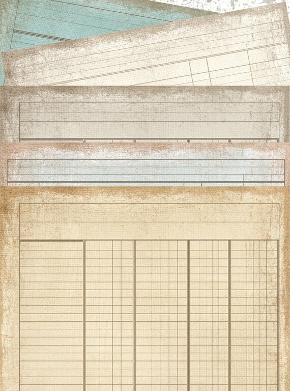 Papercraft Craft Supplies & Tools Shabby Chick Collage Paper Pack ...