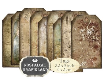 Grunge Tags - Etsy