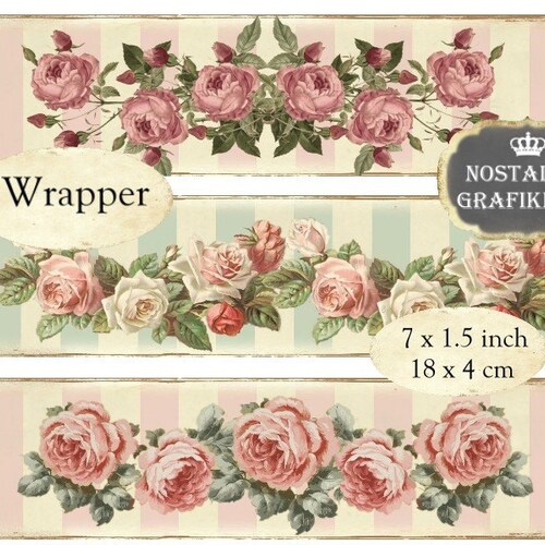 Frames Wrapper Digital Printable Soap Packaging Wraps Editable | Etsy