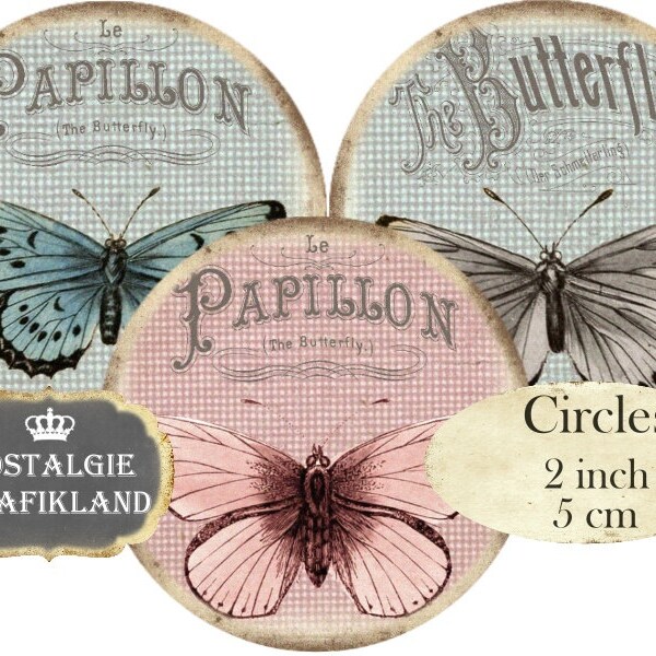 Shabby Chic Butterflies - Etsy