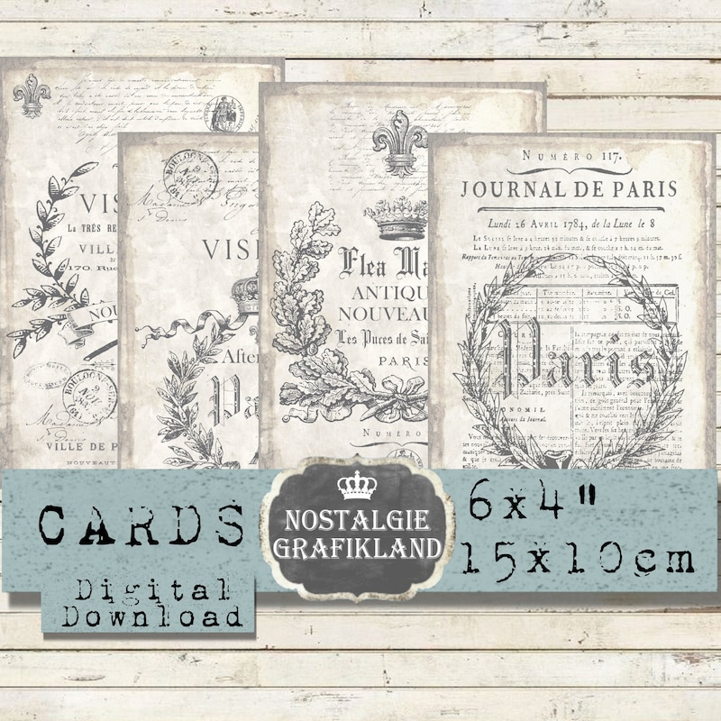 French Script Paper - Etsy