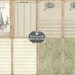 FRENCH BON APPETIT Journal Pages Printable Cooking Menu Dinner Cutlery ...