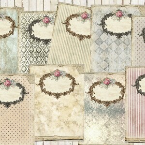 Journal Covers Display Cards Digital Frames Background Ornamente ...