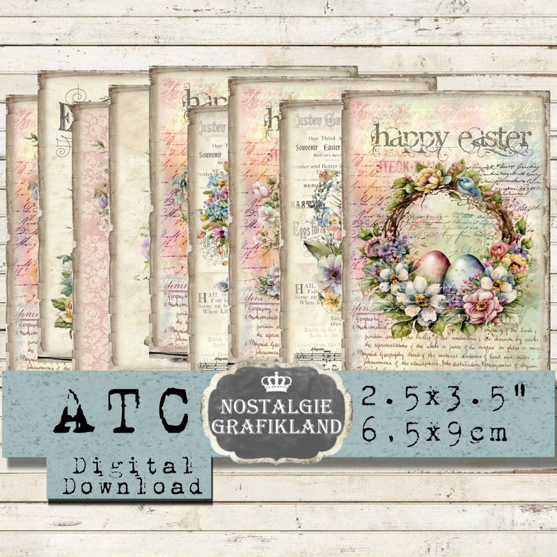 Decoupage Easter Egg - Etsy