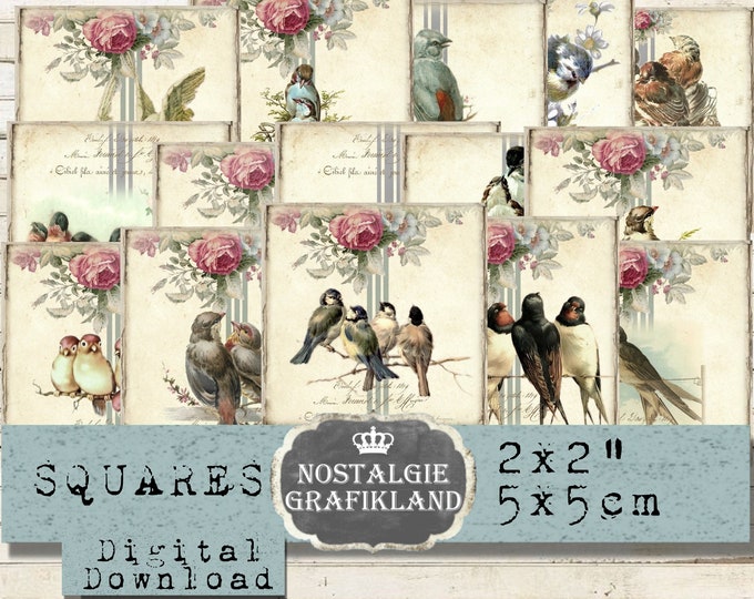 2x2 Inch Printable Designs, Digital Download JPEG + PNG for Magnets ...