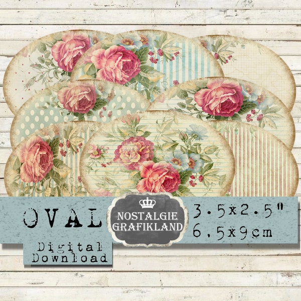 Printable Ovals - Etsy