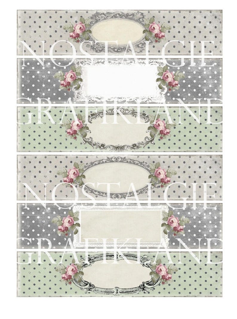 Frames Wrapper Digital Printable Soap Packaging Wraps Editable | Etsy