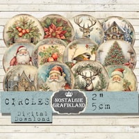 Christmas Round - Etsy