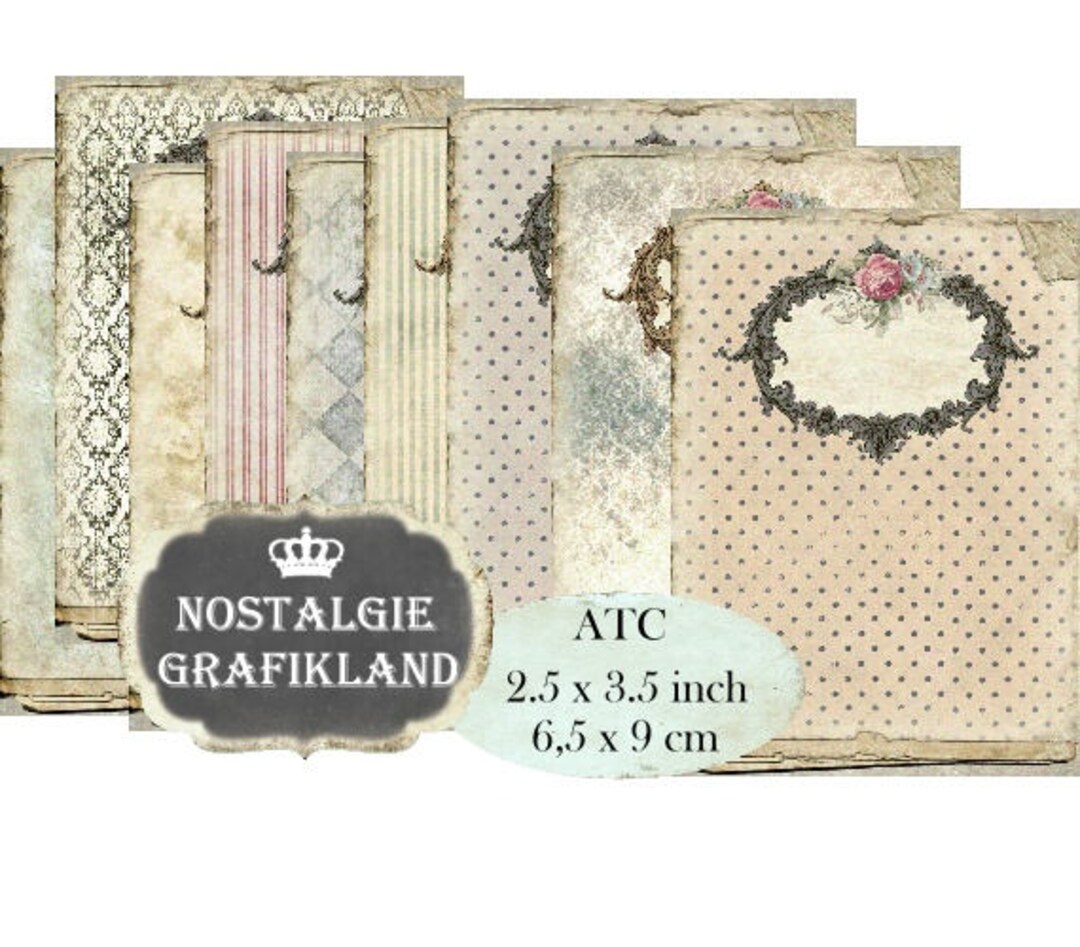 Journal Covers Display Cards Digital Frames Background - Etsy