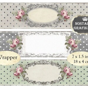 Frames Wrapper Digital Printable Soap Packaging Wraps Editable | Etsy