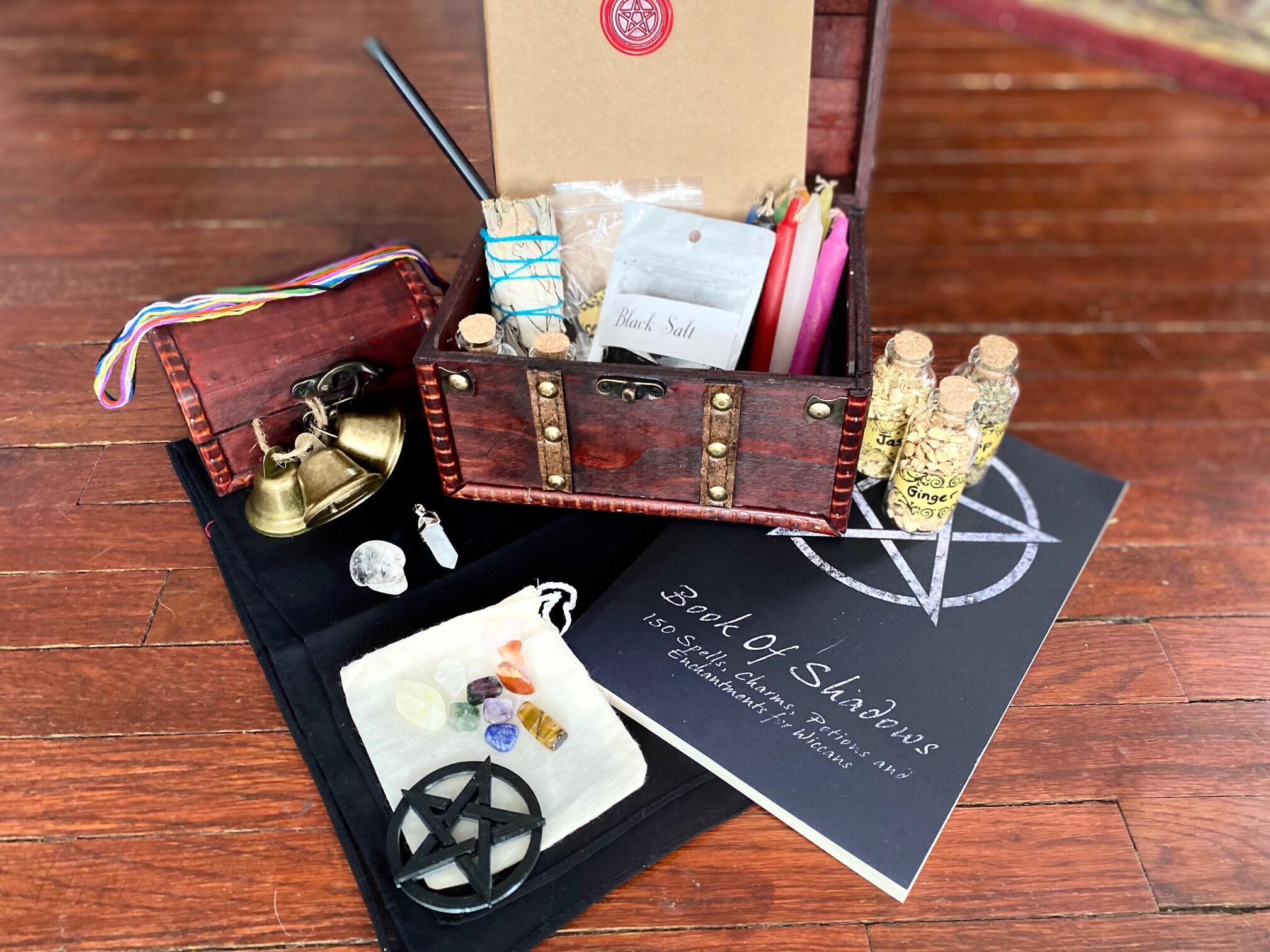 Large Witch Supplies Kit Witchcraft Starter Kit Wiccan | Etsy