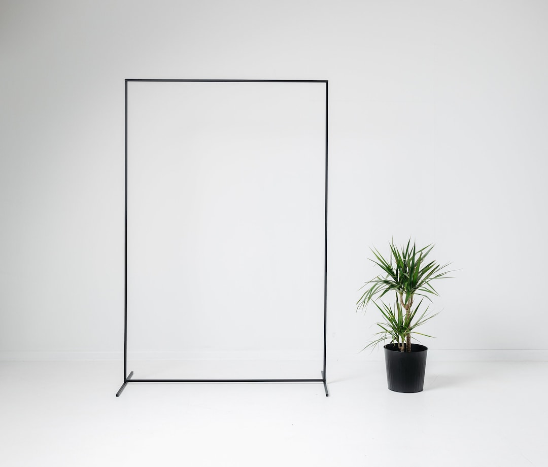 Clothing Rack EXTRA THIN / Steel Clothes Rack / Free Standing Rack ...