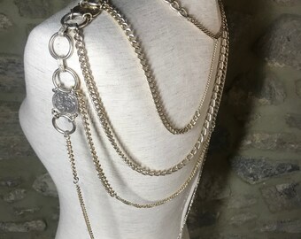 Moon Phases Shoulder Chain - Etsy