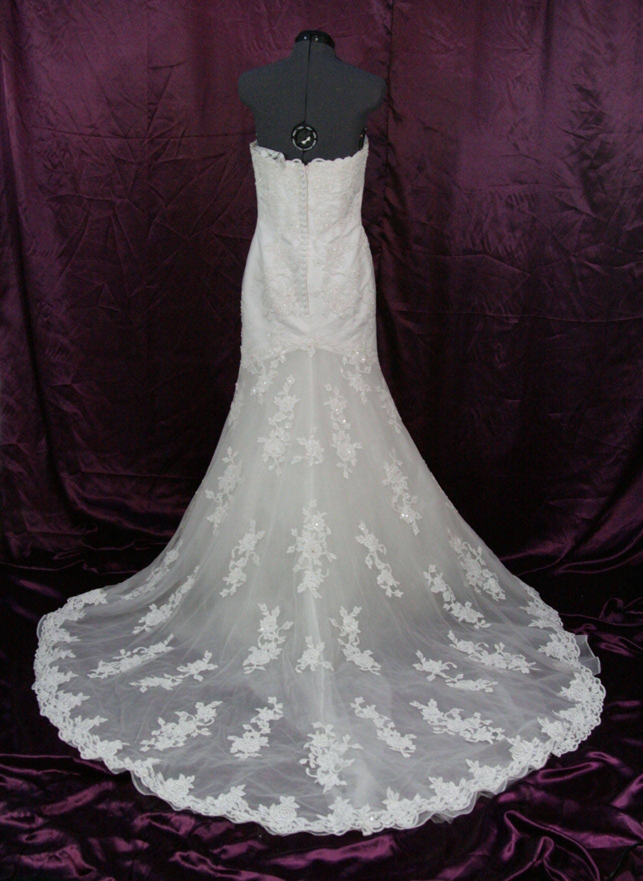 Alfred Angelo Trumpet Lace Wedding Gown store