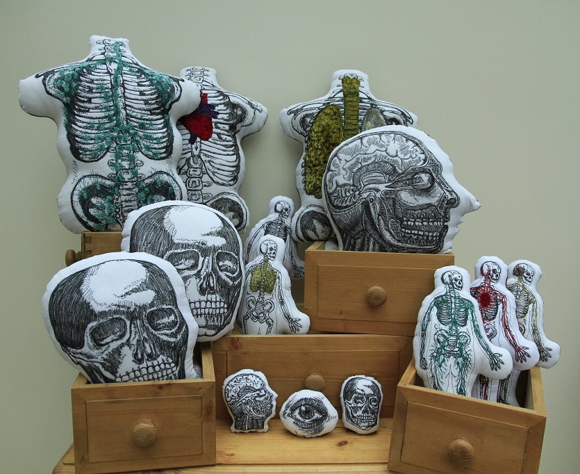 Cadaverous Cavities - Torso With Lymphatic System - Etsy