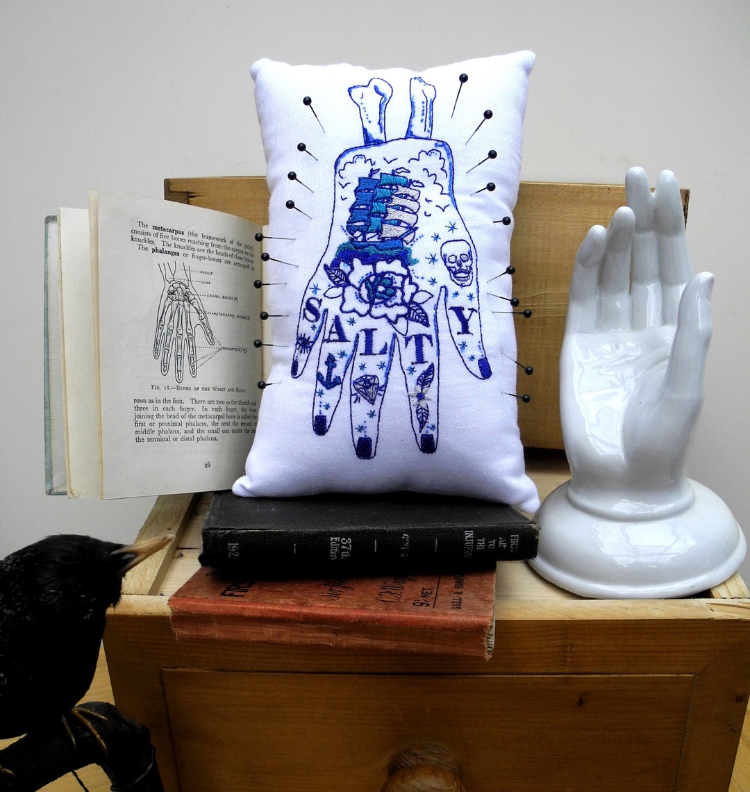Tattoo Hand Severed Dissection Pin Cushion Pinned Cadaver Inked Tattoed ...