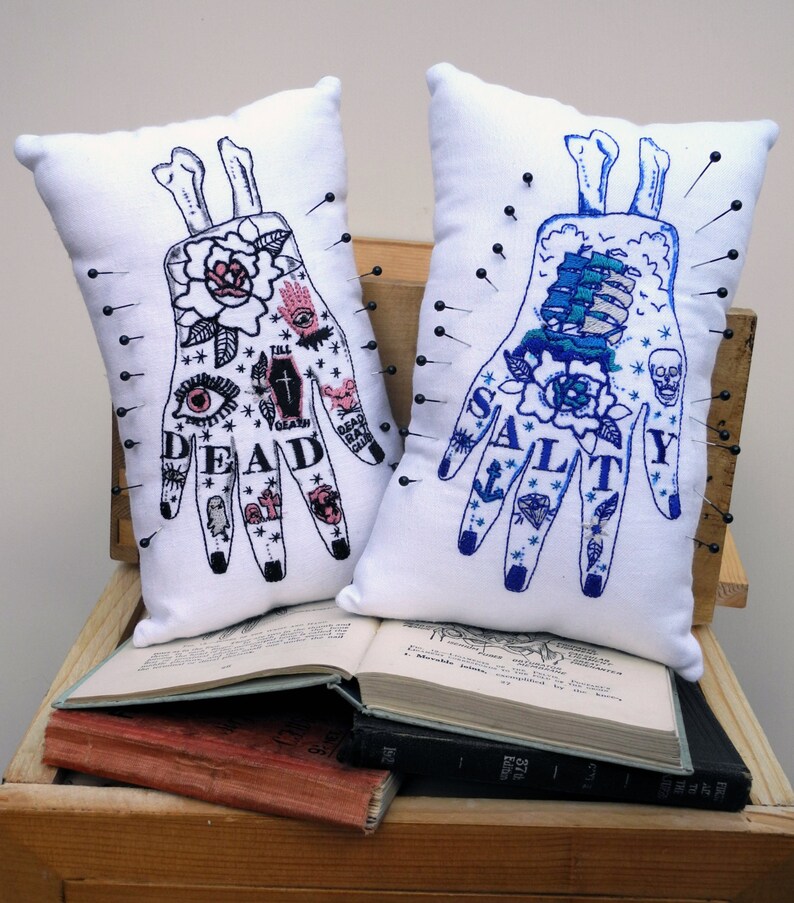 Tattoo Hand Severed Dissection Pin Cushion Pinned Cadaver Inked Tattoed ...