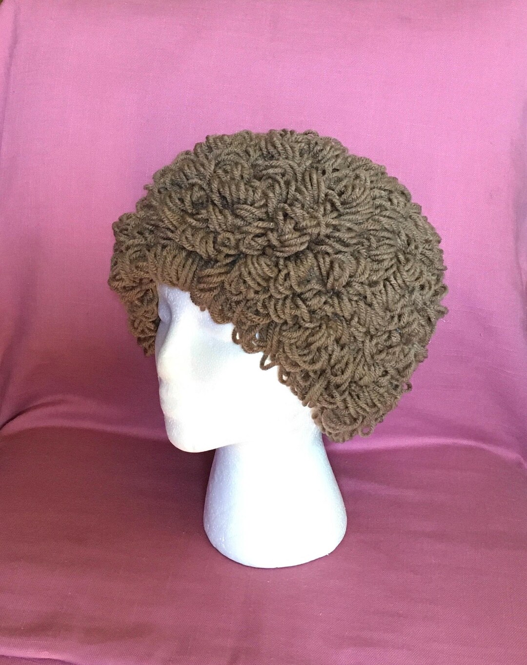 Easy Crochet Pattern Golden Girls Blanche Devereaux Costume Brown Hair ...