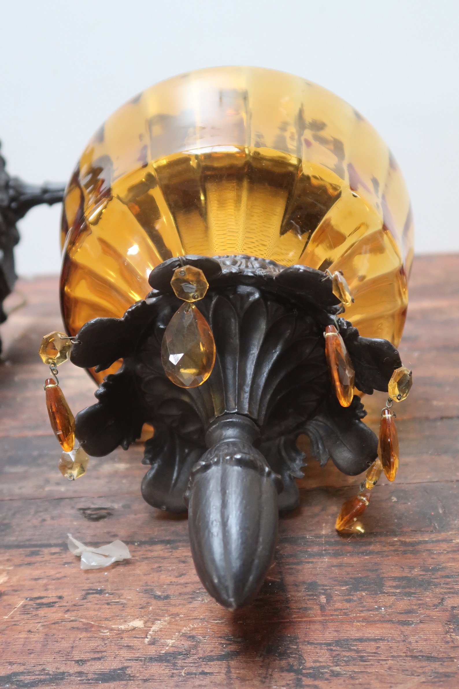 Vintage MC. Co. GIM Wall Sconce Wire Electric Wall Hanging Lamp 1950s ...