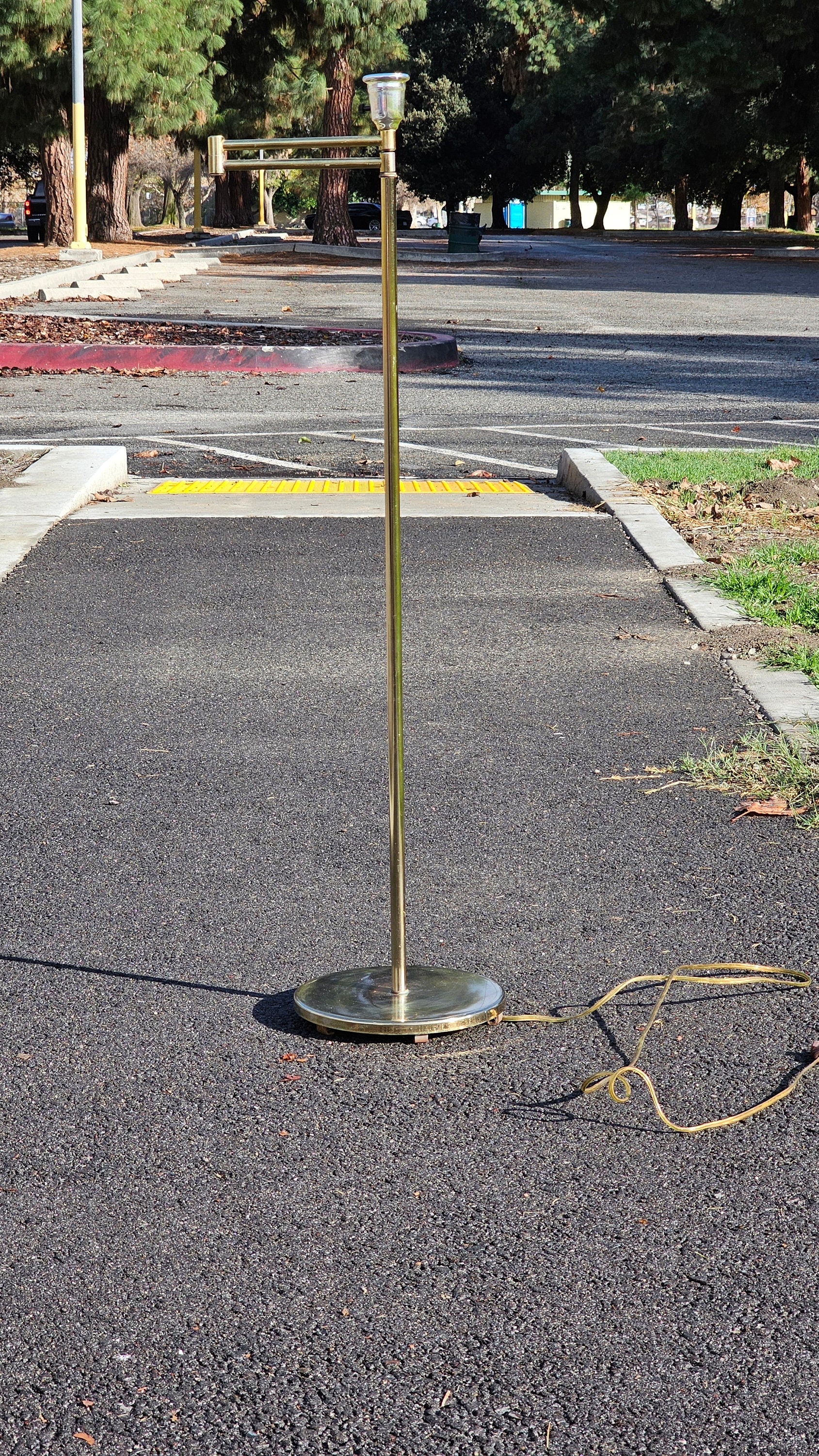 Vintage Swing Arm Swivel Floor Lamp 47 Tall - Etsy