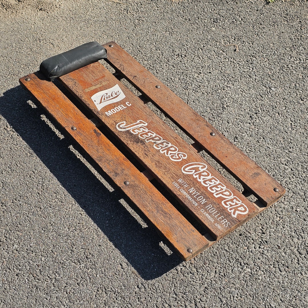 Vintage Lisle Jeepers Creeper Model C Made in USA " White Text " Rare ...