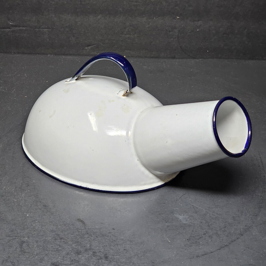 Vintage Cesco Columbian Hospital Enamel Urinal - Etsy