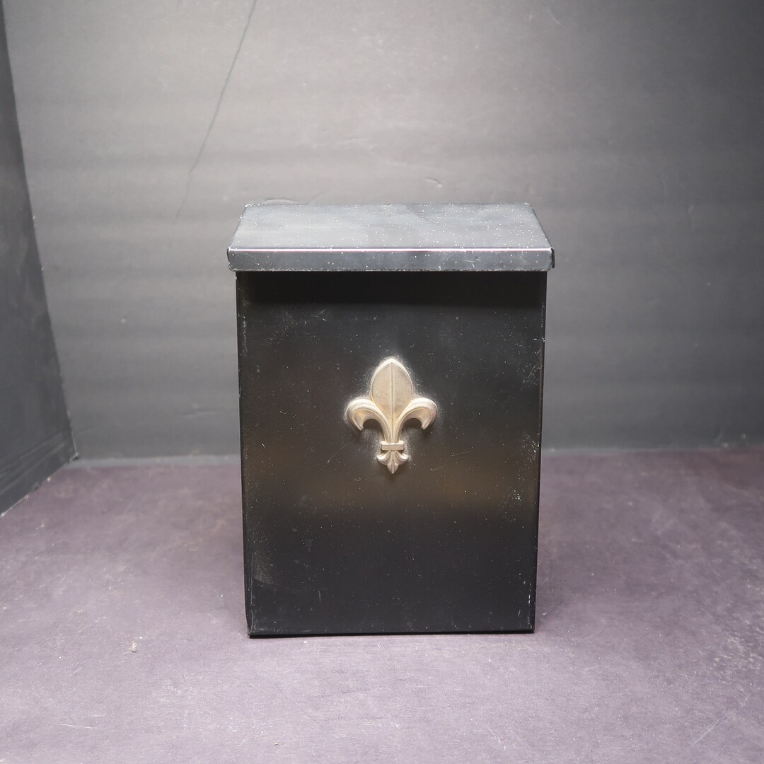 Vintage Metal Wall Mounted Mailbox Flip Top 6.25"x 3" X 8.75" H - Etsy
