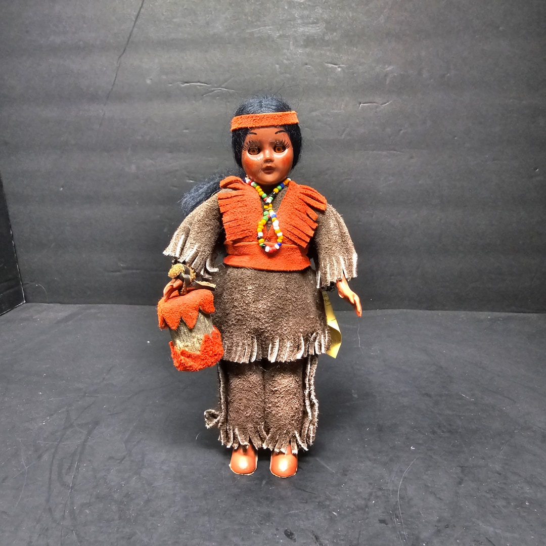 Carlson Dolls Nez-perce Chief Doll 7" - Etsy
