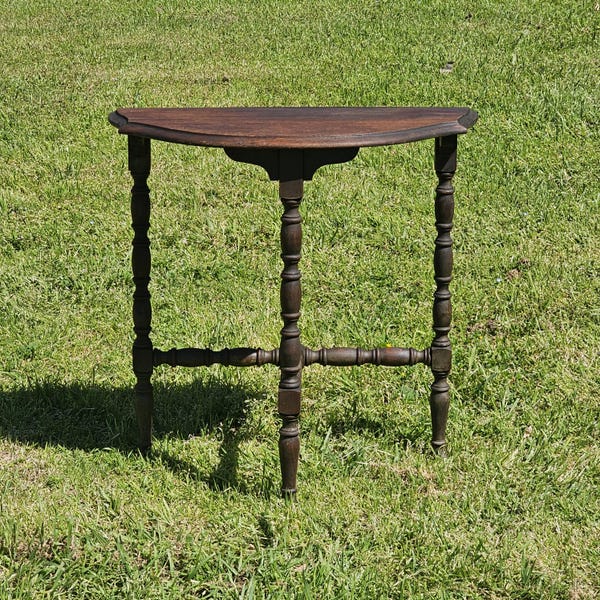 Demilune Table - Etsy