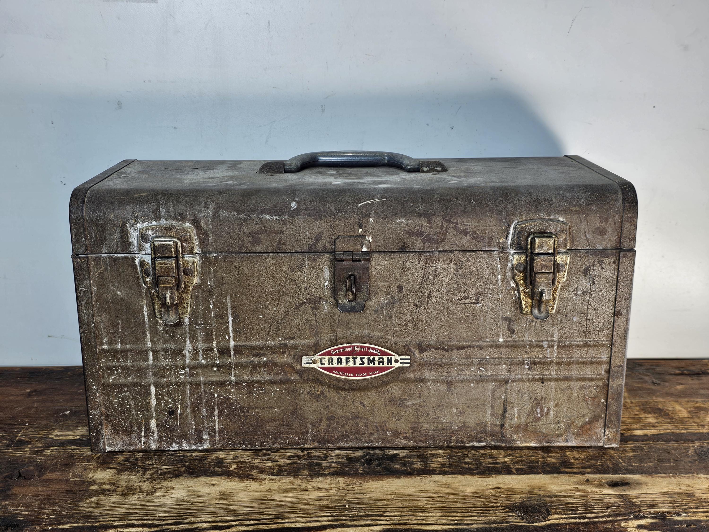 1950s Craftsman 6500 Mechanic Tool Box With Tray 18"l X 8"d X 9"h - Etsy