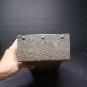 Vintage Aluminum Wall Mounted Mailbox Double Hinged Flip Top - Etsy