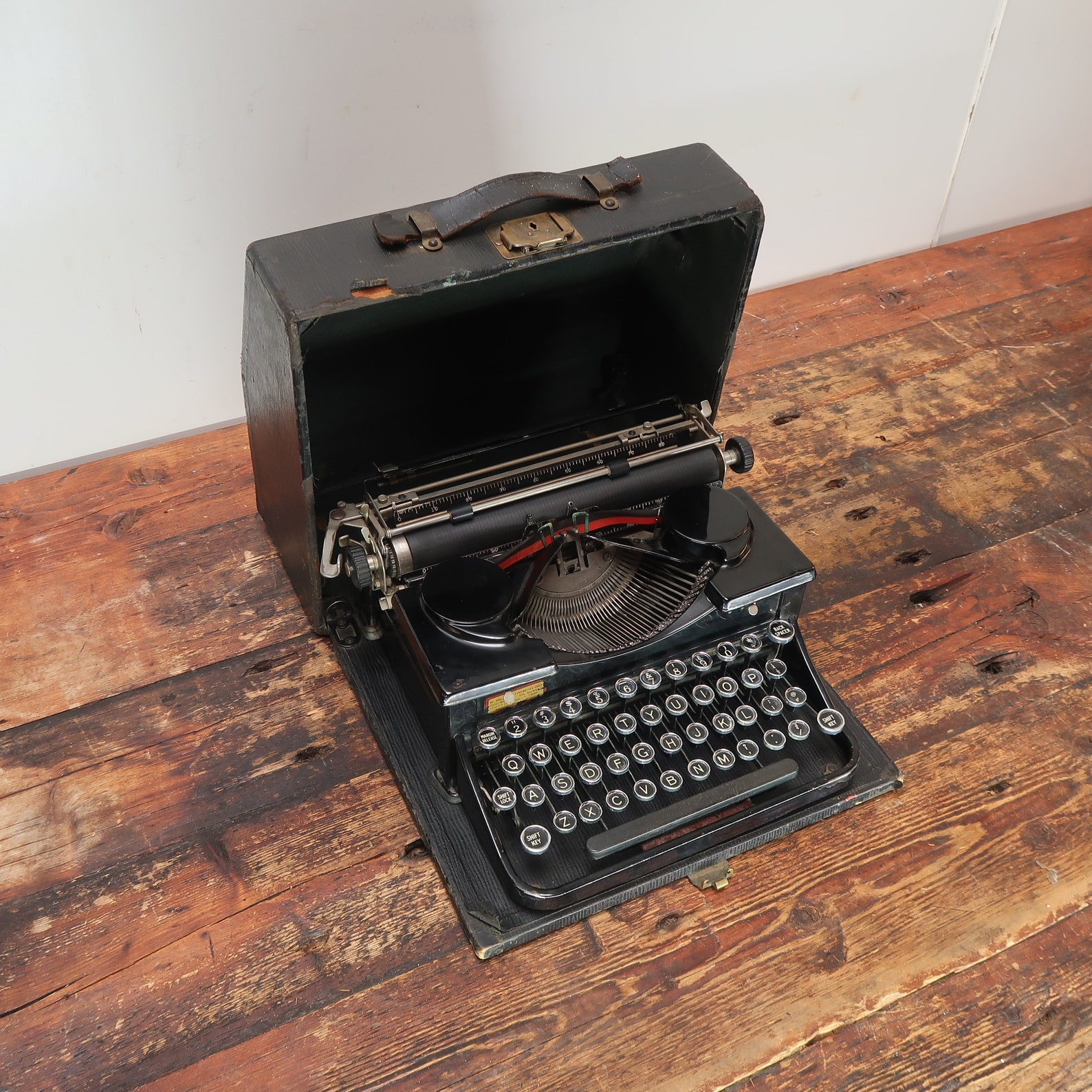Royal Portable Typewriter With Case 1931 2nd Model Gull Wing - Etsy