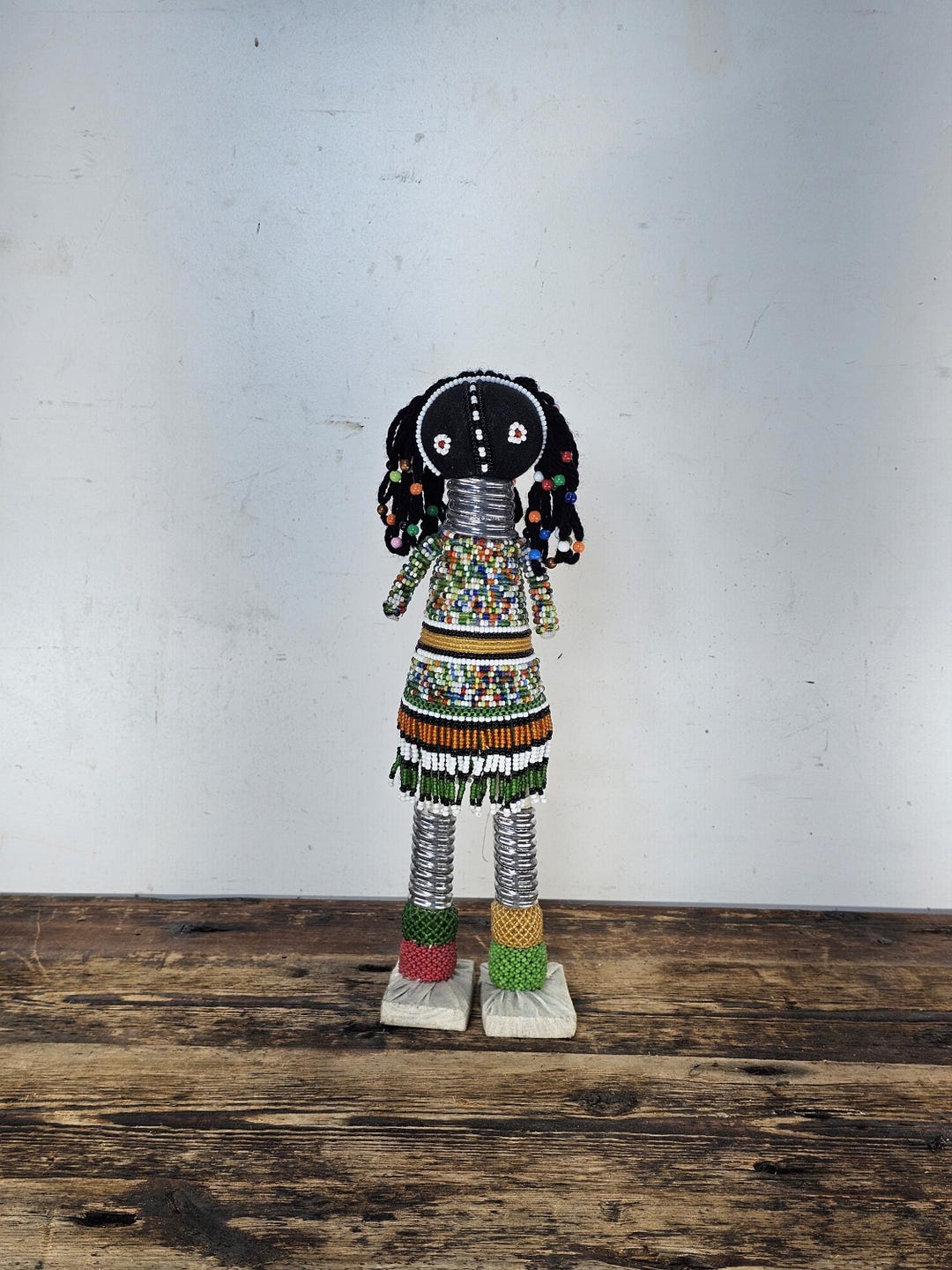 South African Premium Ndebele Beaded Art Doll 13