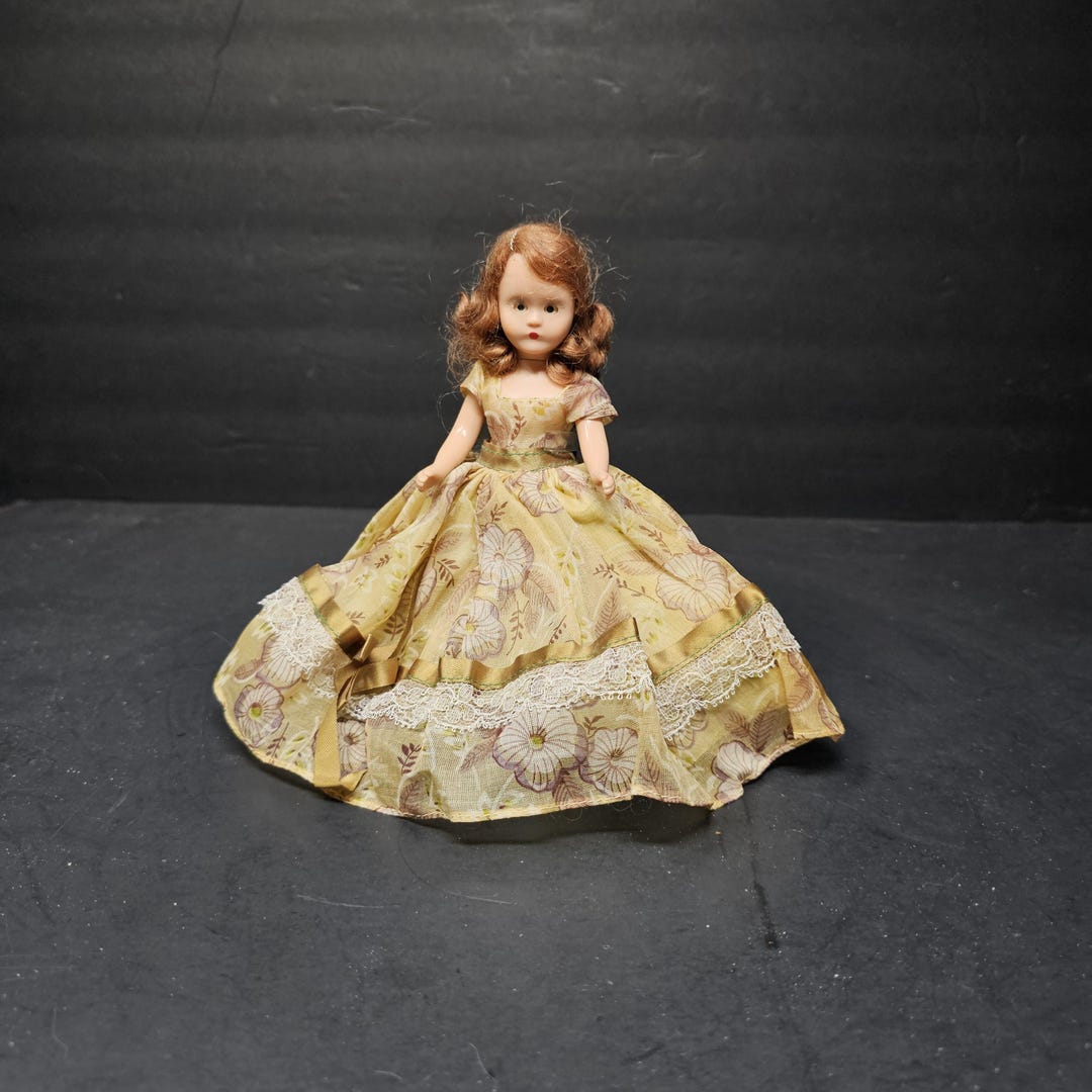 Vintage Nancy Ann Storybook Doll 6" Hard Plastic Sleep Eyes - Etsy