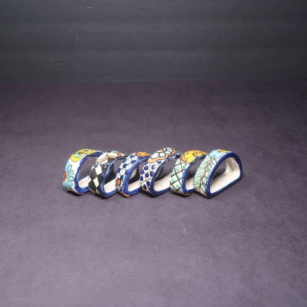 Pottery Napkin Rings - Etsy