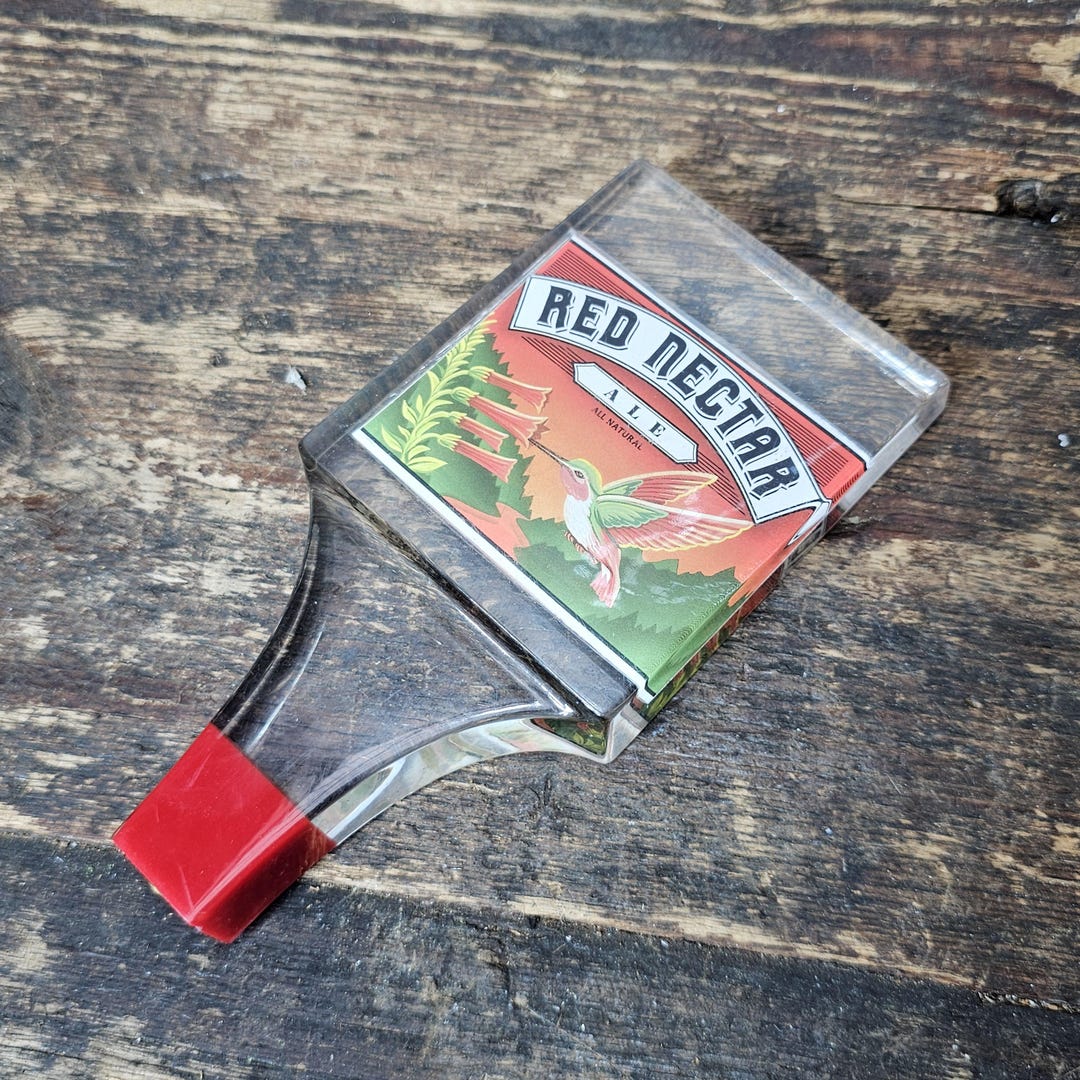 Red Nectar - Nectar Ale Beer Tap Handle - Etsy