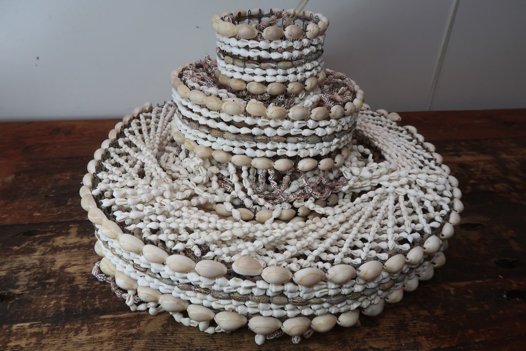Hanging Chandelier Puka Sea Shells Nautical Boho Beach 16 X 16 X H 45 6 ...