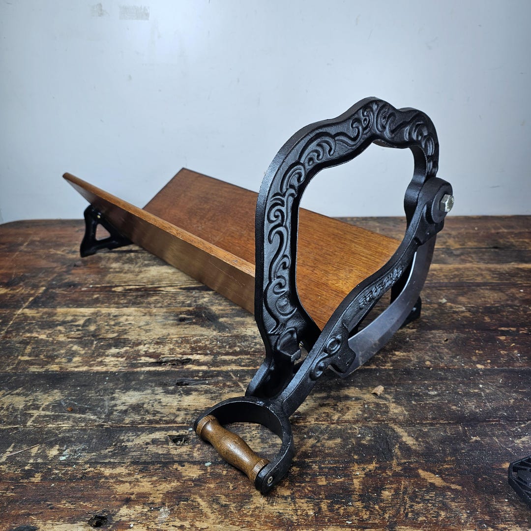 Vintage Brot Max Cast Iron Bread Slicer - Etsy