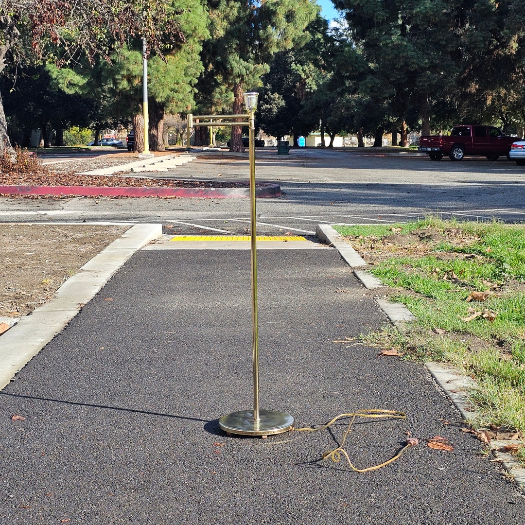 Vintage Swing Arm Swivel Floor Lamp 47 Tall - Etsy