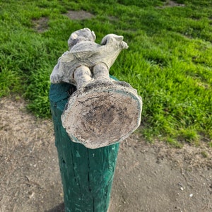 Bashful Betty Cement Garden Statue Little Girl Lawn Decor Weathered H 21.5 - Etsy