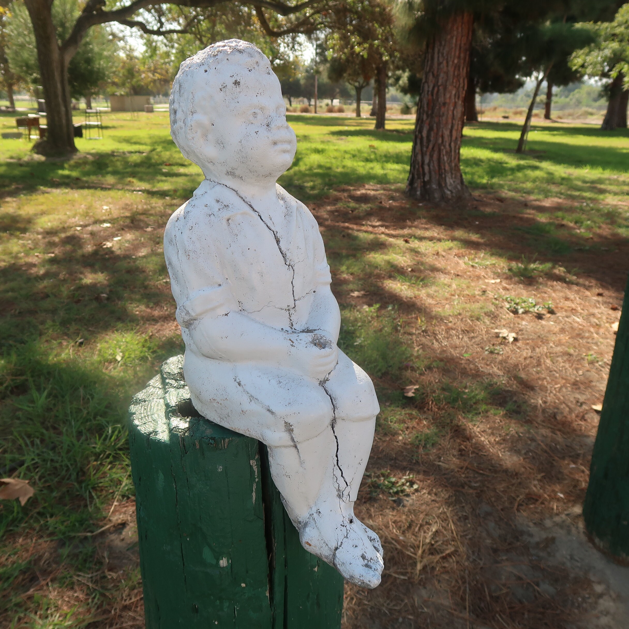 Vintage Americana Concrete Boy Fishing Garden Statue 18 - Etsy