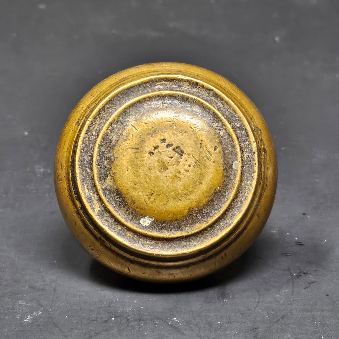 Antique Single Door Knob Solid Brass - Etsy