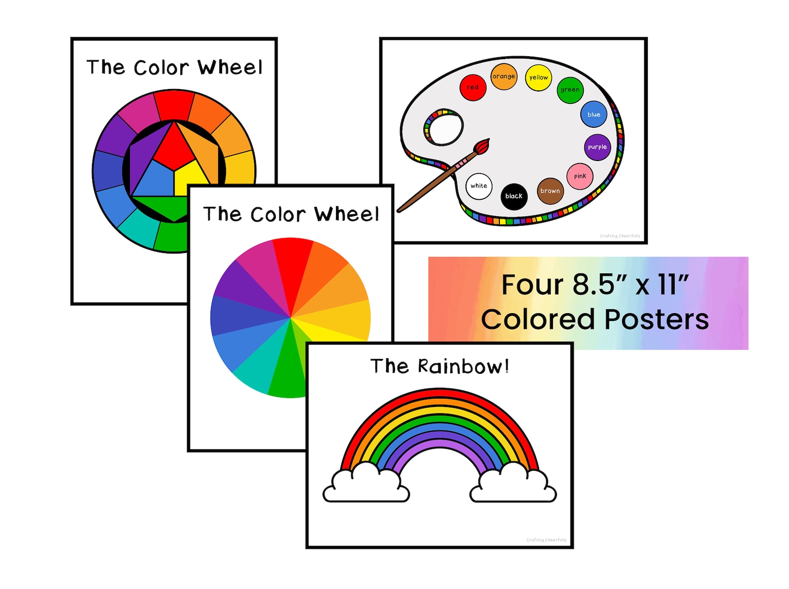 Color Theory Worksheets Coloring Pages and Activities for | Etsy