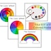 Color Theory Worksheets, Coloring Pages and Activities for Kids - Etsy