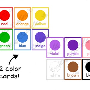 Early Learning Cards Flashcards - Number, Shape, Color and Alphabet ...