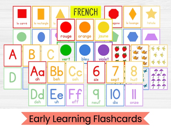 Cartes Flash De Formes Imprimables
