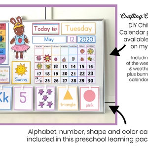 Early Learning Cards Flashcards - Number, Shape, Color and Alphabet ...
