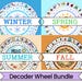 Fall Decoder Wheel - Cipher Wheel - Printable Activity - Etsy
